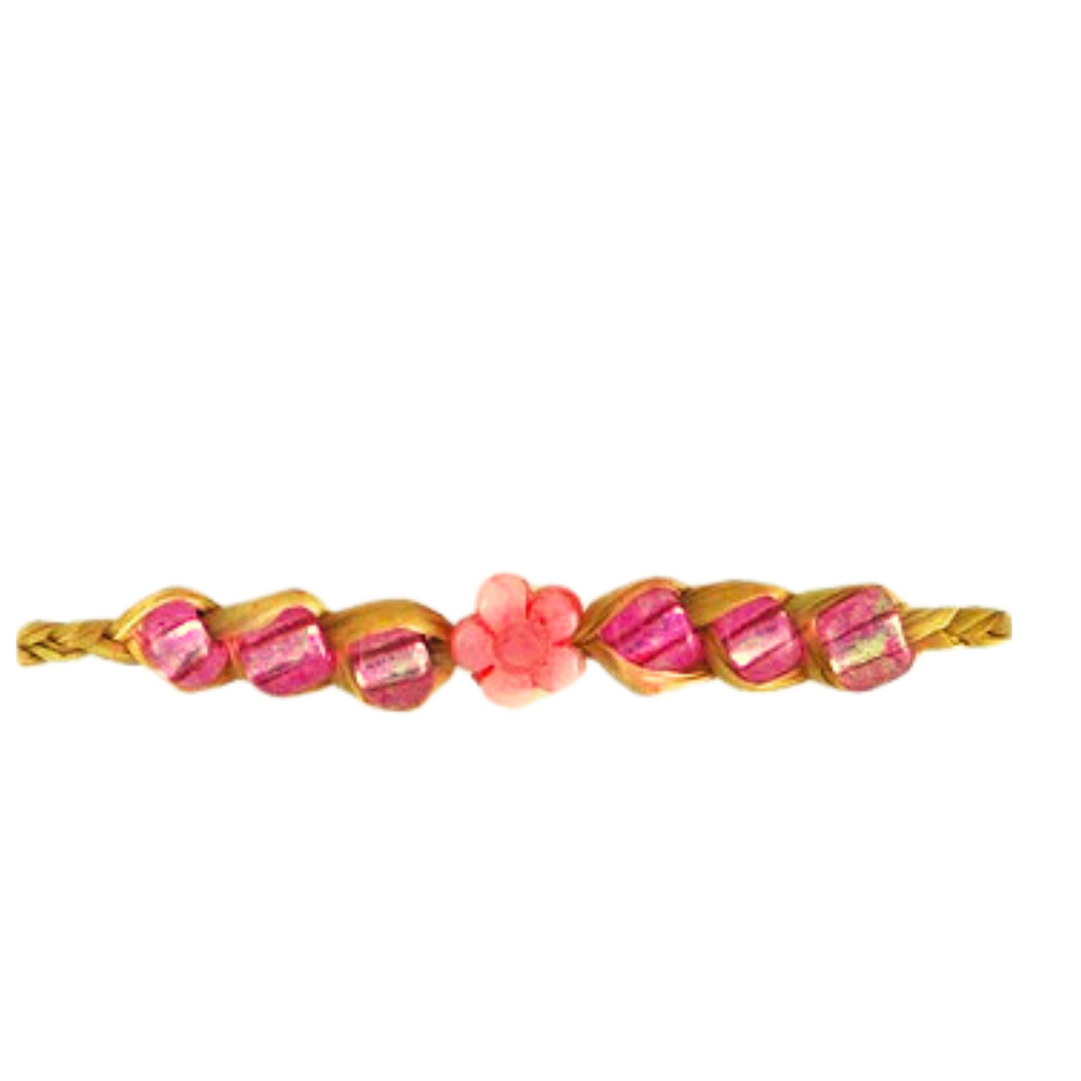 DB5- Flower Natural Fiber Bracelets (bundle of 25) – Sai Brazil